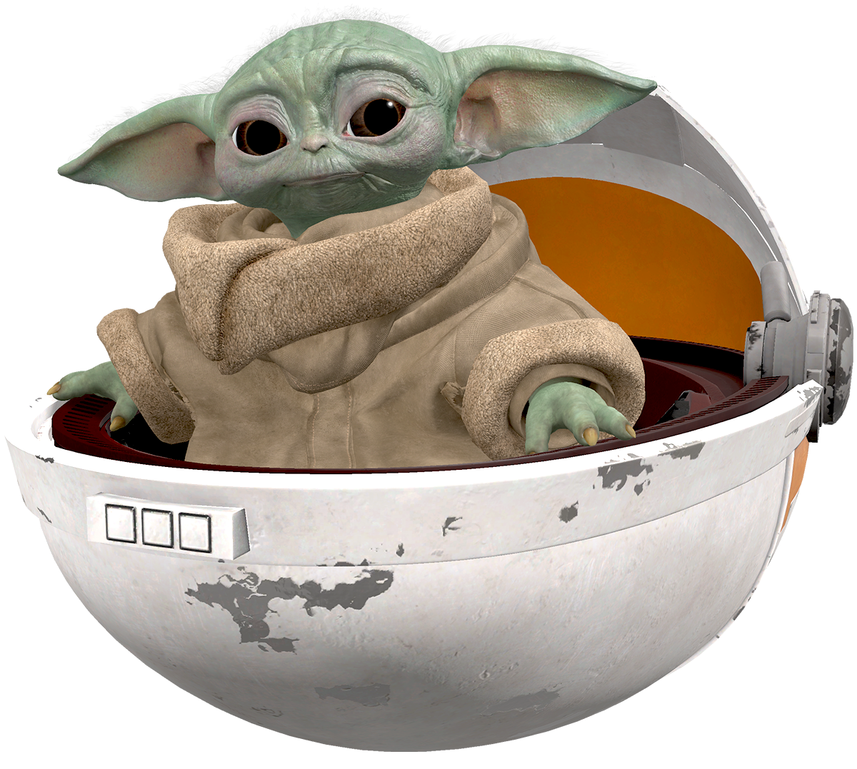 Grogu in Pram Digital Collectible | VeVe