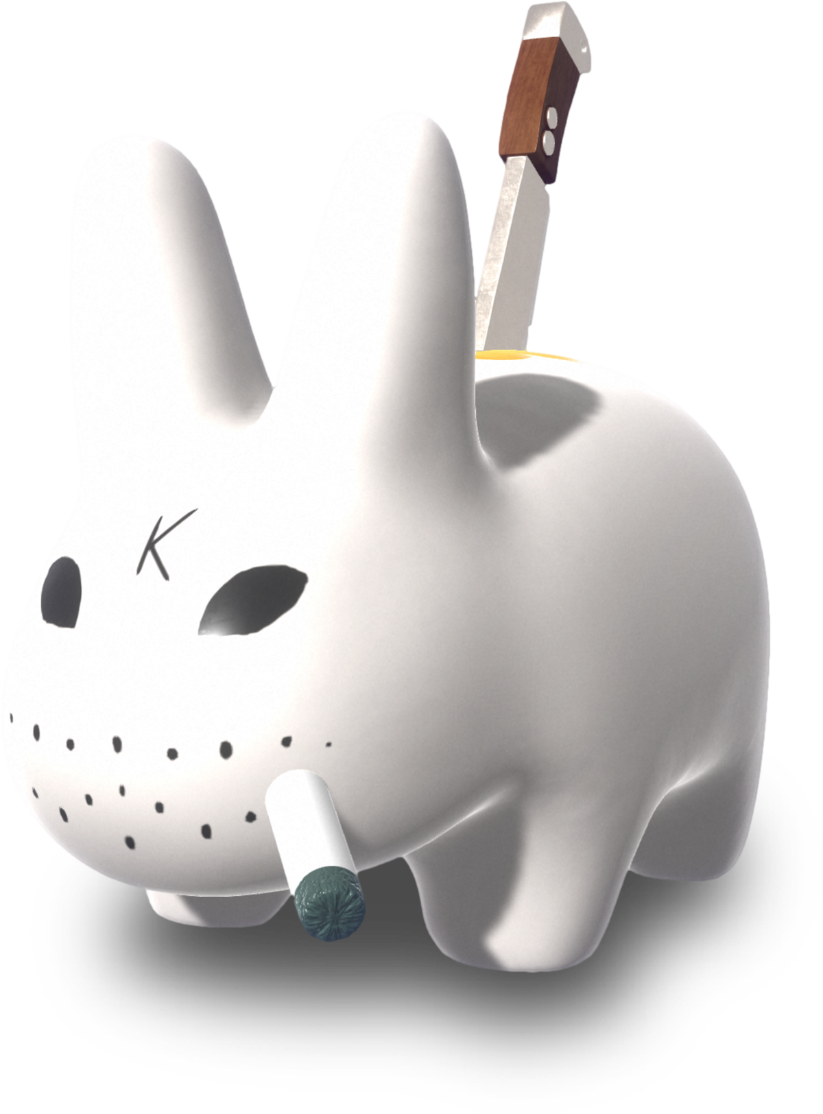 White Backstab Digital Collectible | VeVe