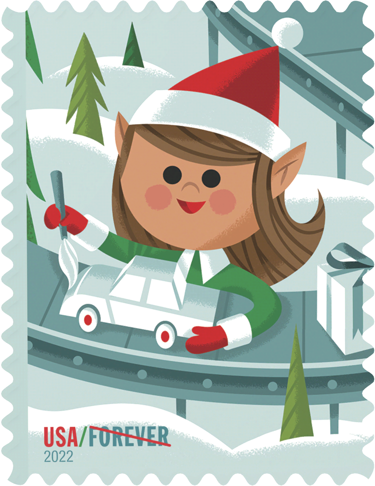Holiday Elves - Elf with Model Car - VeVe Collectible Data