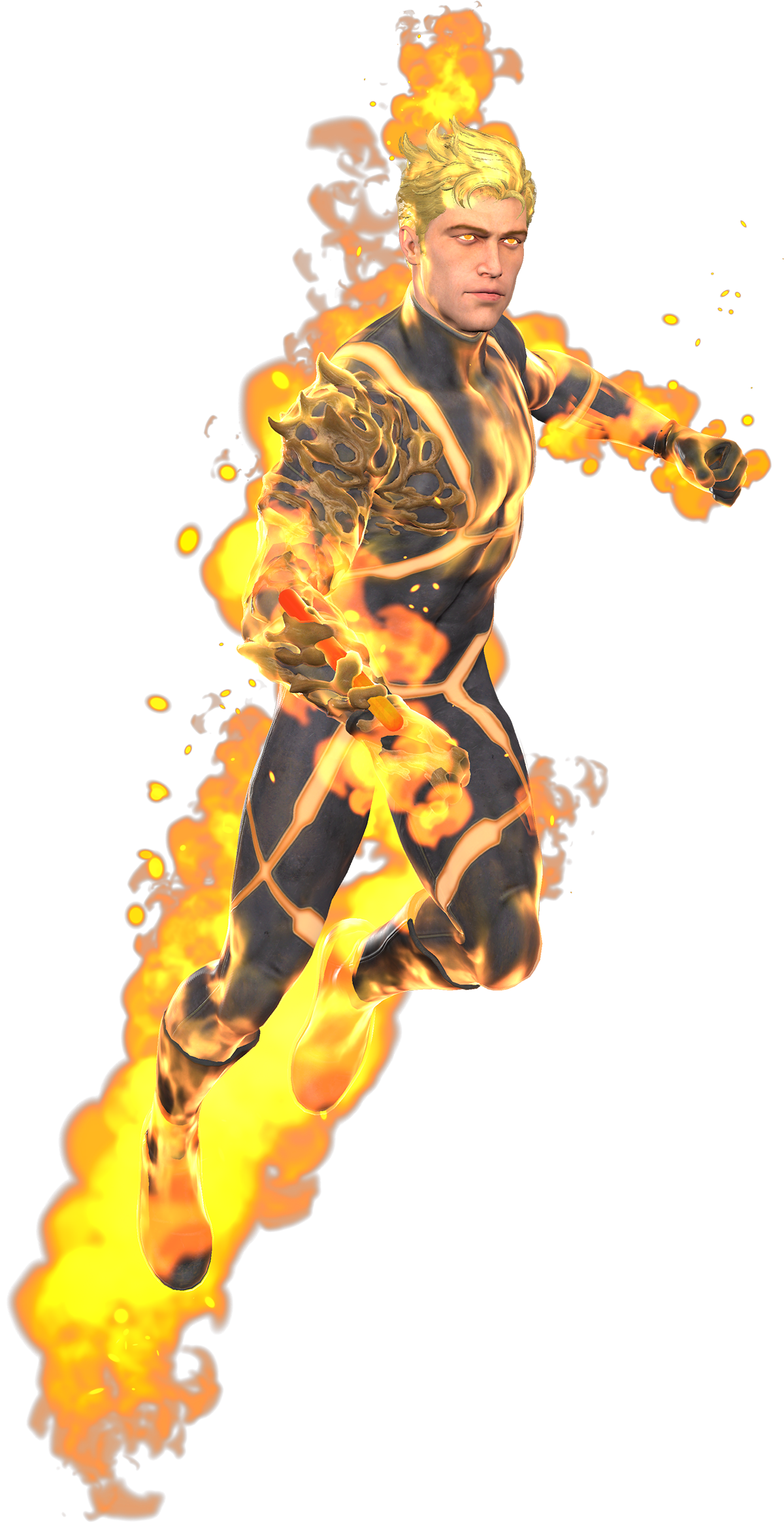 Human Torch - Fully Ignited Digital Collectible | VeVe