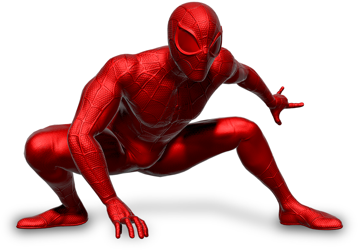 Spider-Man - Marvel Metallic Red | VeVe Collectibles
