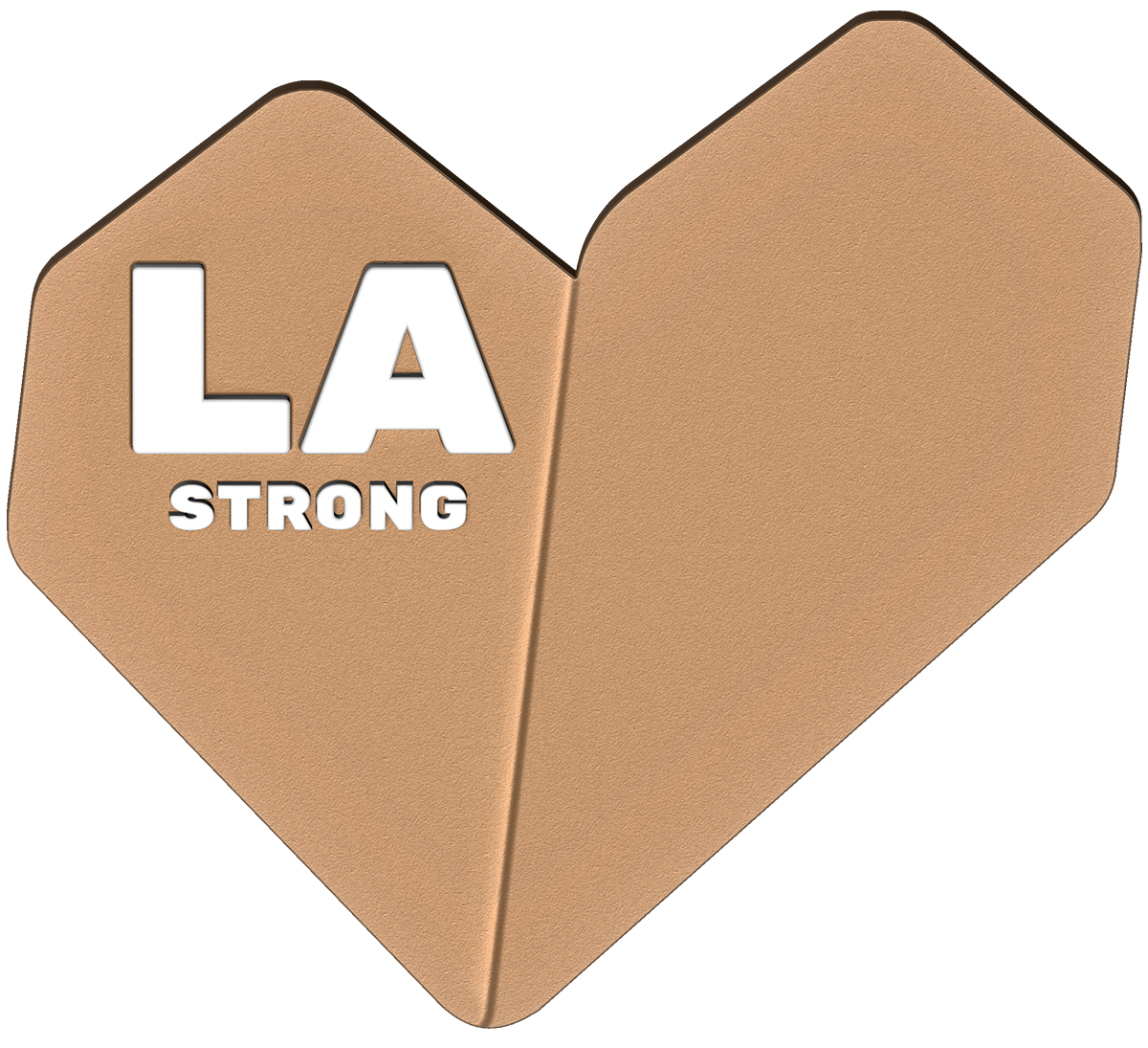 LA Strong - Tan Heart | VeVe Collectibles