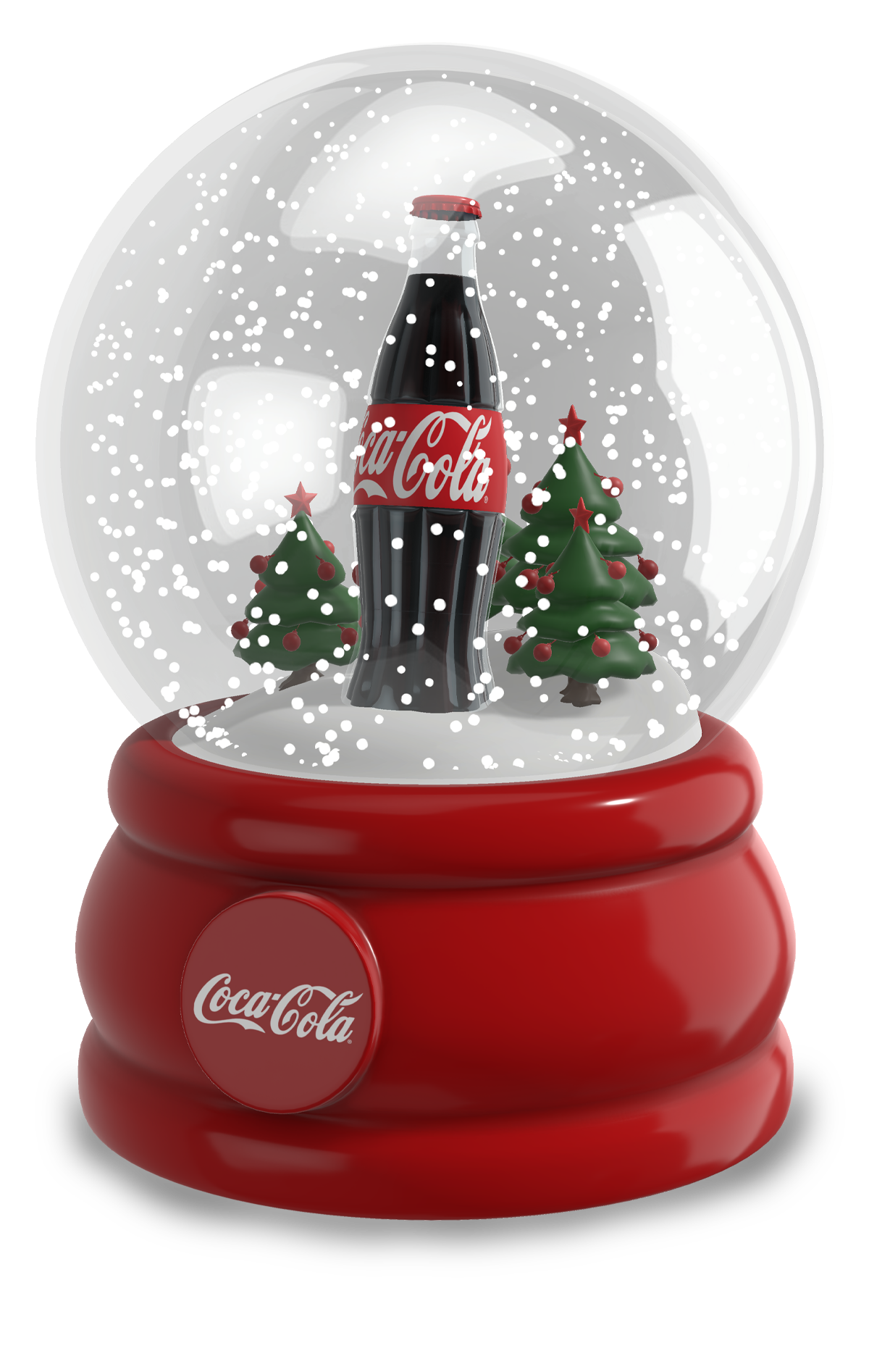 Snow Globe - Coke Bottle Digital Collectible | VeVe