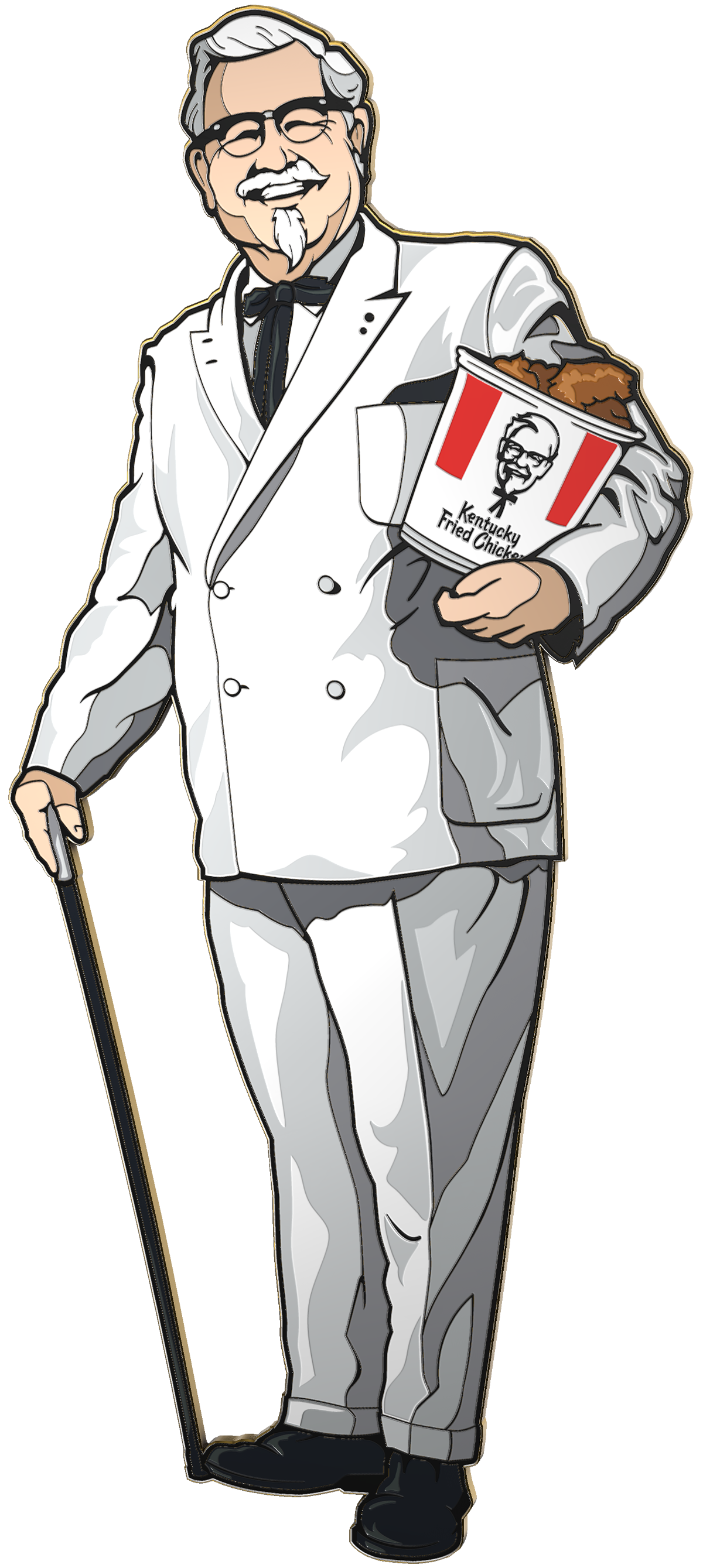 KFC Colonel Sanders - Gold | VeVe Collectibles