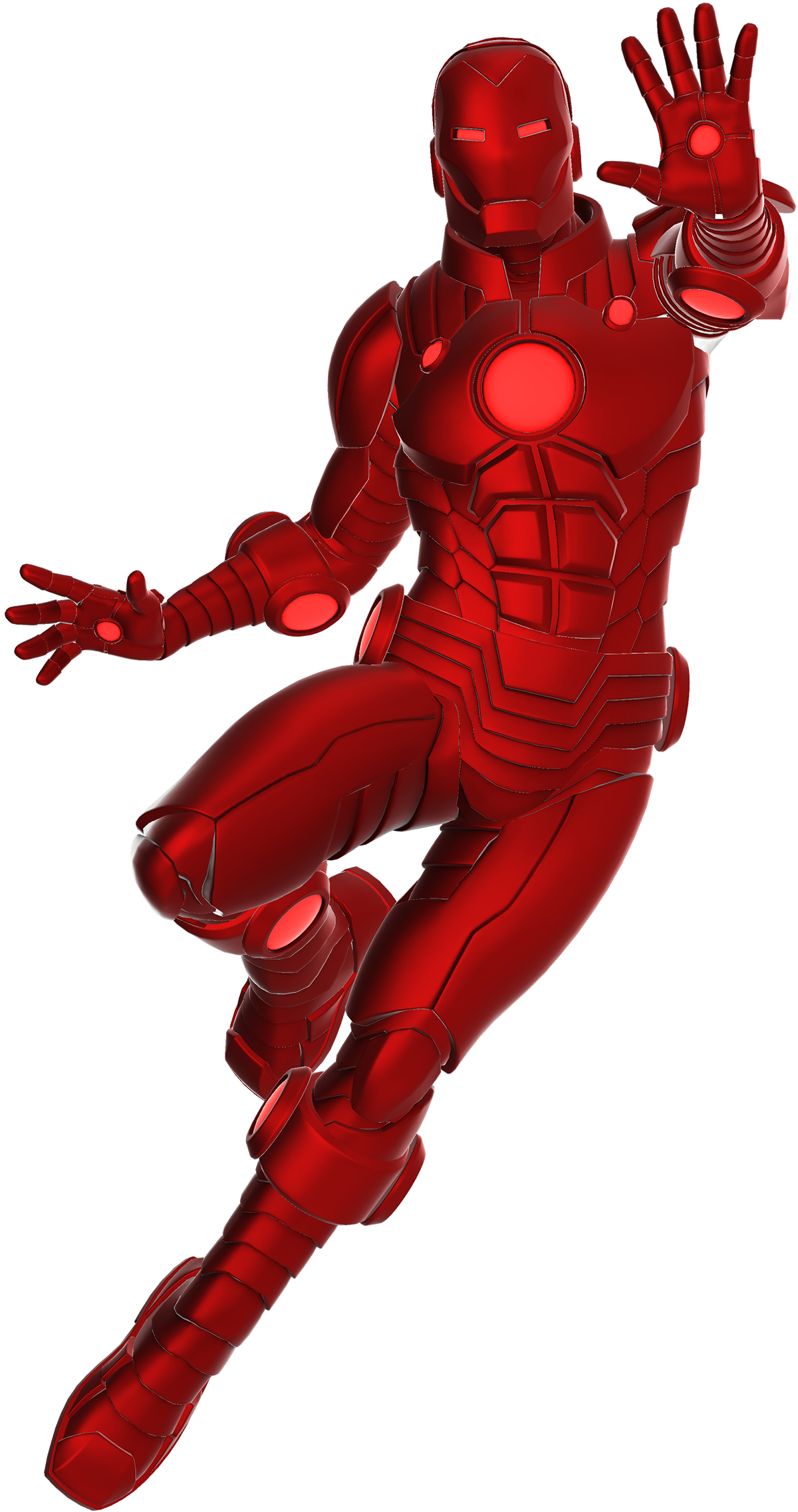 Iron Man - Marvel Metallic Red | VeVe Collectibles